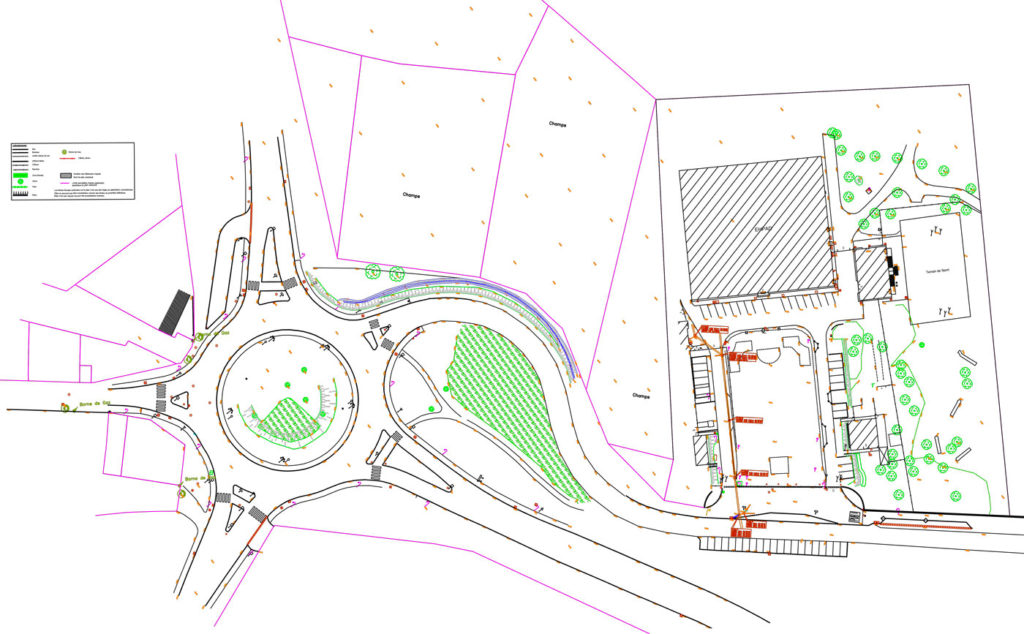 Plan topographique – GeoL3D Géomètre Lille Hauts-de-France Nord 59